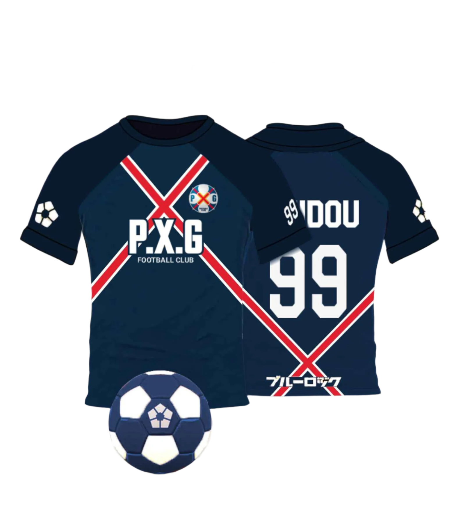 LIMITED Blue Lock Jersey - PXG Home Kit – Malgane Top #1 Football Store